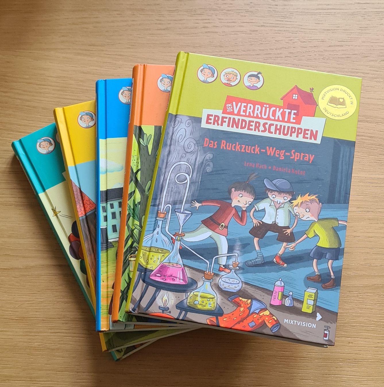 Der Verrückte Erfinderschuppen 5 Bücher für Kinder (Gebraucht) in ...