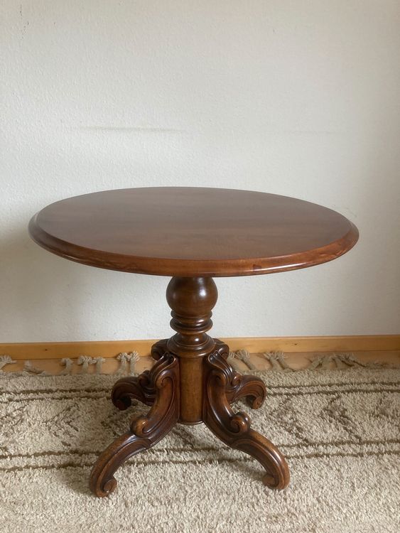 Antiker runder Salontisch | Kaufen auf Ricardo
