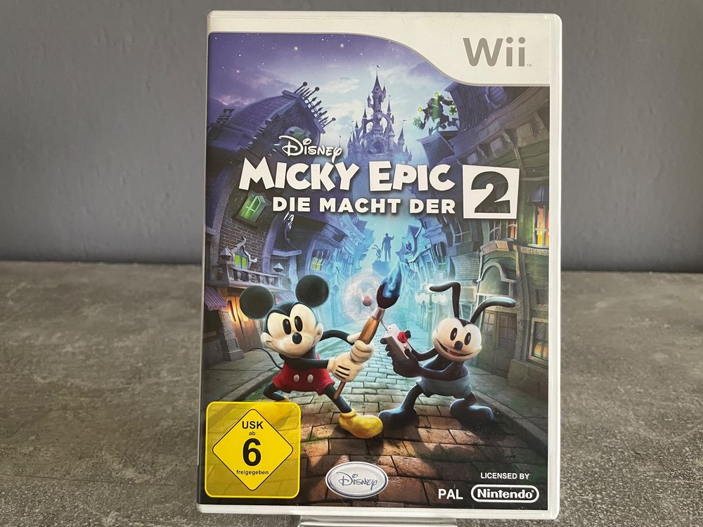 Disney Micky Maus Epic: Die Macht der 2 //Mickey Mouse - Wii (Gebraucht ...