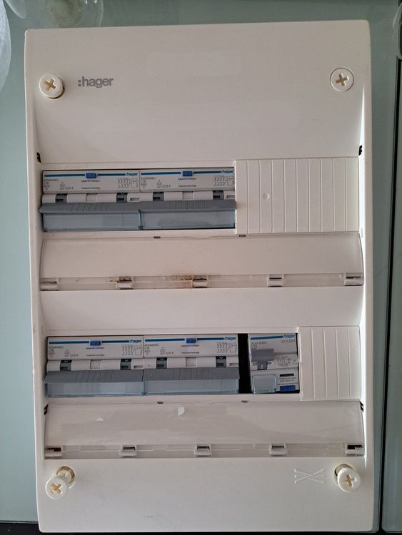 Aufputz Verteiler Hager mit Sicherungen (Gebraucht) in Sulgen für CHF ...