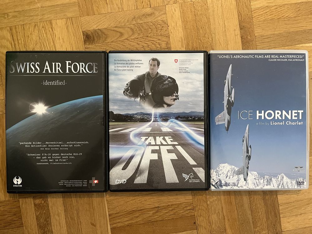 Action-Packed Aviation DVD Collection - Swiss Air Force Film (Gebraucht) in Konolfingen für CHF ...
