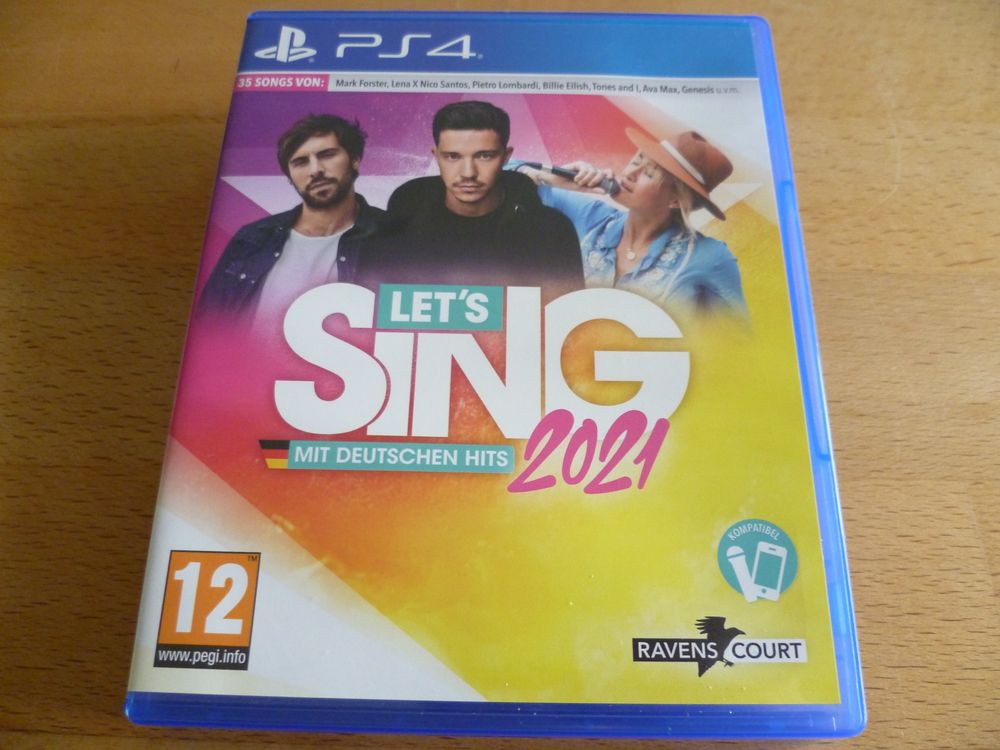 Let's Sing 2021 - Mit deutschen Hits - Sony PS4 | Kaufen auf Ricardo