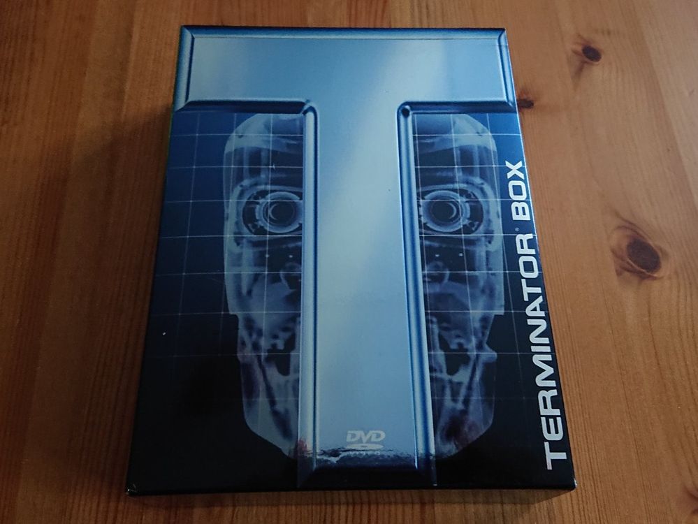 TERMINATOR 1 bis 3 auf DVD Box Uncut (Gebraucht) in Wilderswil für CHF ...