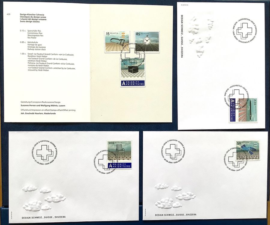 2004 - 2005 FDC - Design Schweiz | Kaufen auf Ricardo