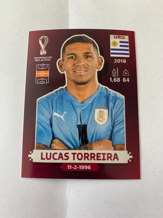 Panini WM 2022 Lucas Torreira URU 14 (Gebraucht) in Reinach BL für CHF ...