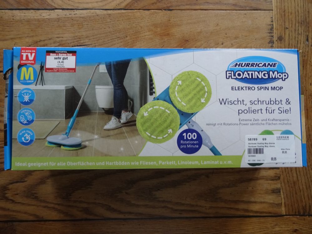 HURRICANE FLOATING MOP | Kaufen auf Ricardo