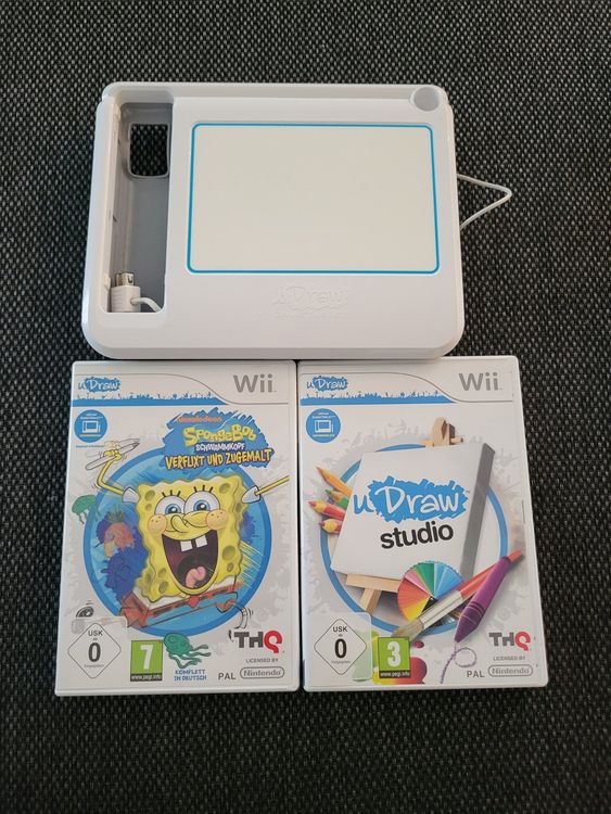 UDraw GameTablet für Wii inkl. 2 Spielen (Gebraucht) in Aegerten für ...
