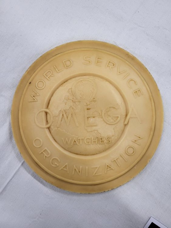 Omega World Service Organisation Stempel aus Resin Unikat (Gebraucht ...