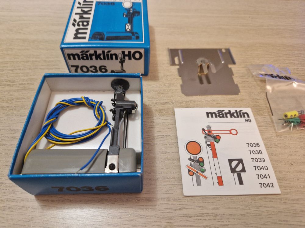 Märklin 7036 vorsignal H0 OVP NEU (Neu und originalverpackt) in St ...