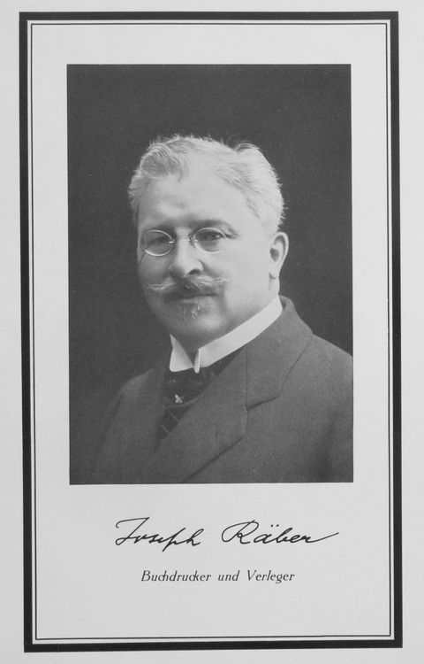 Fotos: Joseph Räber, Buchdrucker und Verleger (1860-1934) (Gebraucht ...