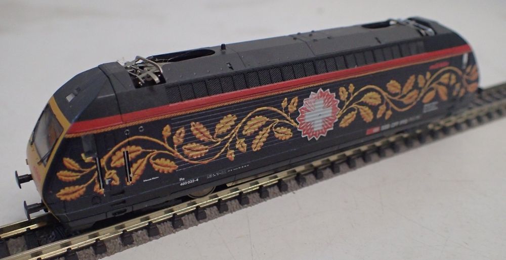 Minitrix N: SBB E-Lok 460 053-4 "Märklin-150 Jahre" - 127 35 (Gebraucht ...
