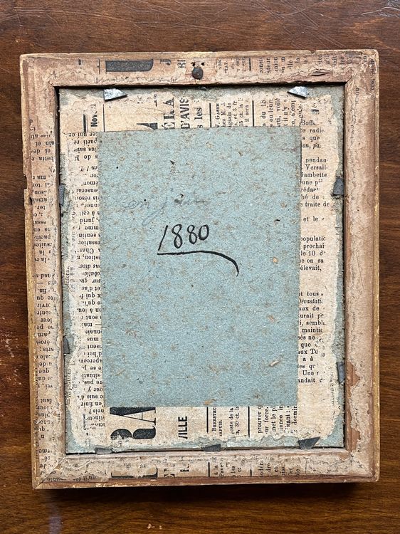 Foto 1880 Jura Familie antik 19. Jh. Rahmen Albumin ancien (Gebraucht ...