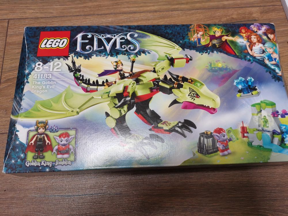 Lego Elves 41183 Der böse Drache des Kobold Königs (Gebraucht) in ...