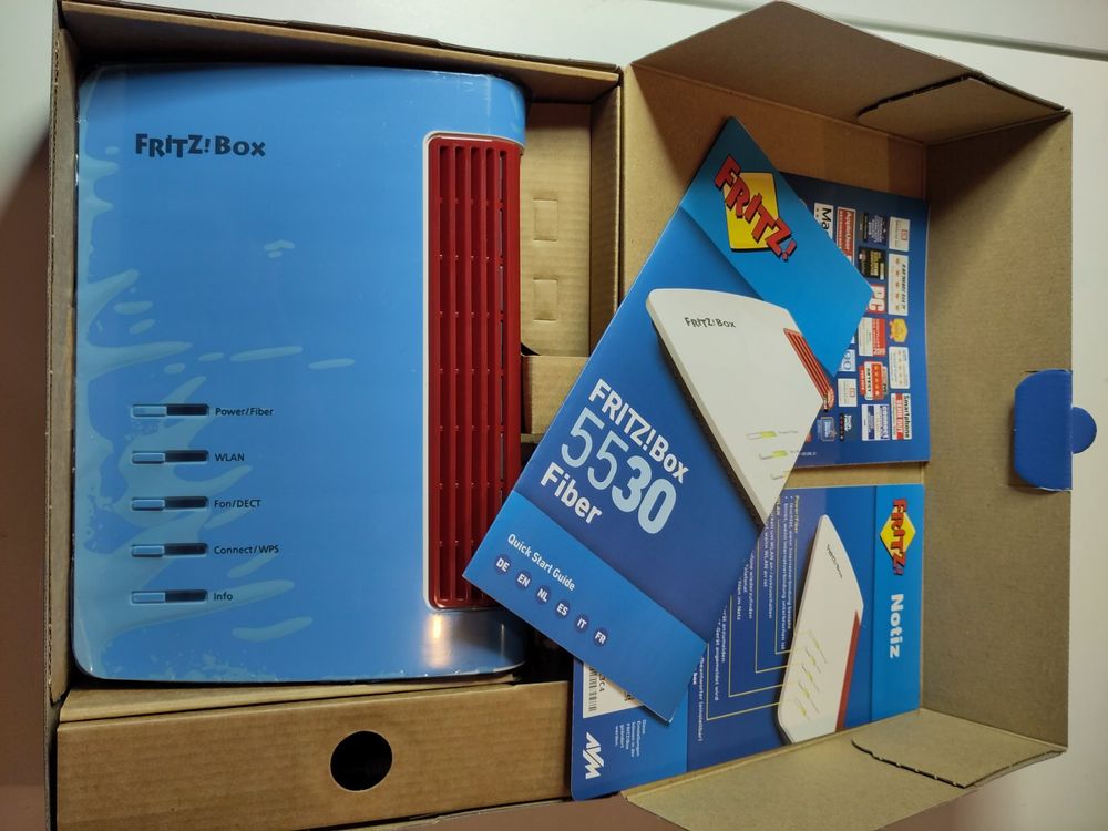 FritzBox 5530 Fiber (Neu und originalverpackt) in Kippel für CHF 150 ...