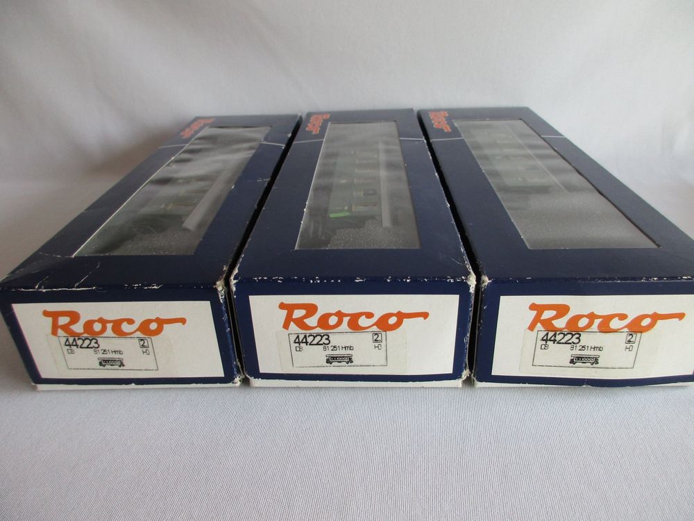 Roco HO/GS 4 Stk. DB Personenwagen 44223 - 3 in OVP (873) | Kaufen auf ...