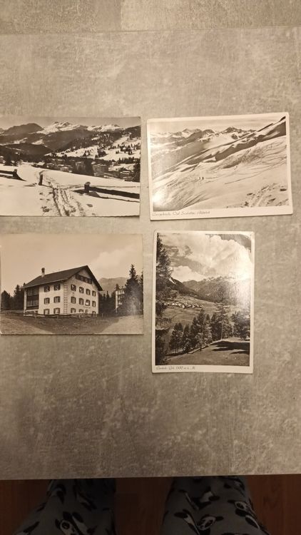 4 antike Karten von Lenzerheide (Gebraucht) in chur für CHF 11.2 – mit Lieferung auf Ricardo kaufen