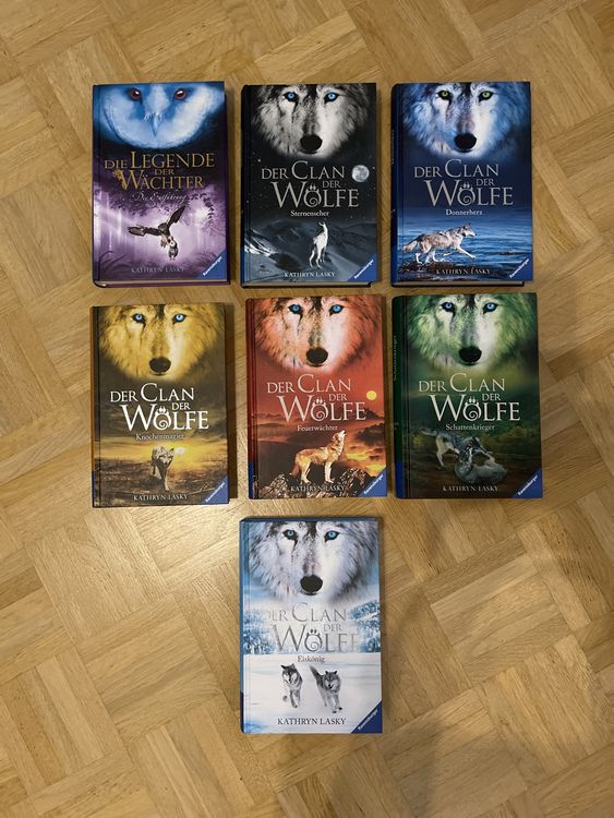 Clan der Wölfe: 7 Bände, Jugendbuchreihe, Top Zustand (Gebraucht) in ...