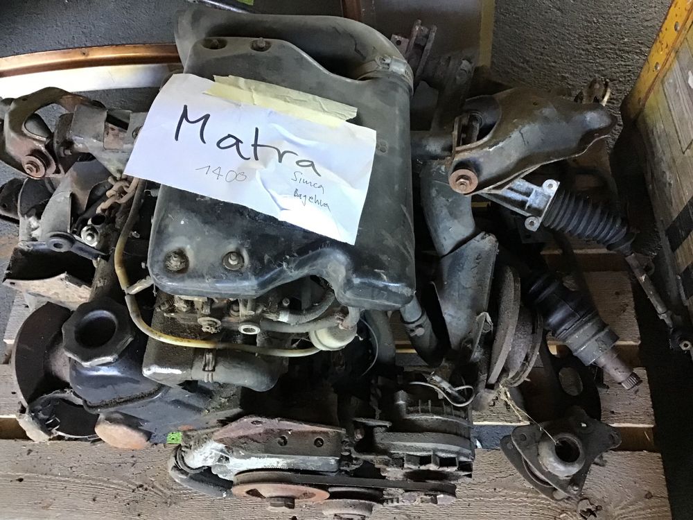Riesen Lot Ersatzteile "MATRA BAGHEERA S" Motor/Carrosserie | Kaufen ...
