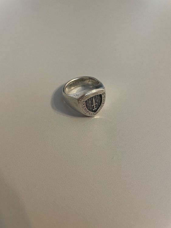 Offiziers-Wappenring Exemplo Ducemus (Gebraucht) in für CHF 150 – mit ...