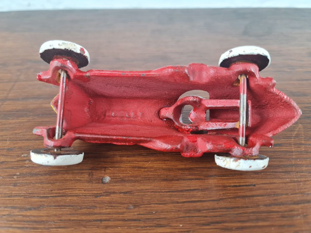 Vintage Hubley Eisen Rennauto Rennwagen Oldtimer Fahrzeug (Gebraucht ...