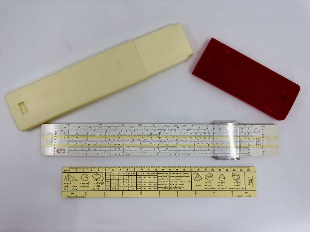 ARISTO TRILOG Nr. 0908 Rechenschieber Box Tabelle 1365 | Kaufen auf Ricardo