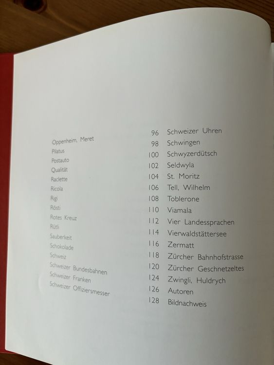 SCHWEIZ BUCH | Kaufen auf Ricardo
