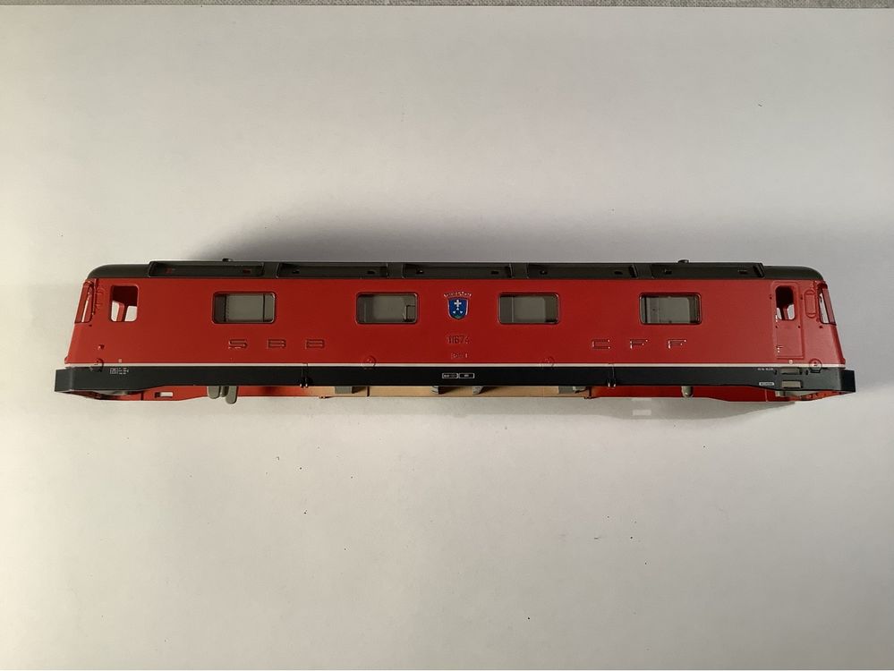 Roco SBB : Gehäuse Re 6/6 11674 Murgenthal, gebraucht (Gebraucht) in ...