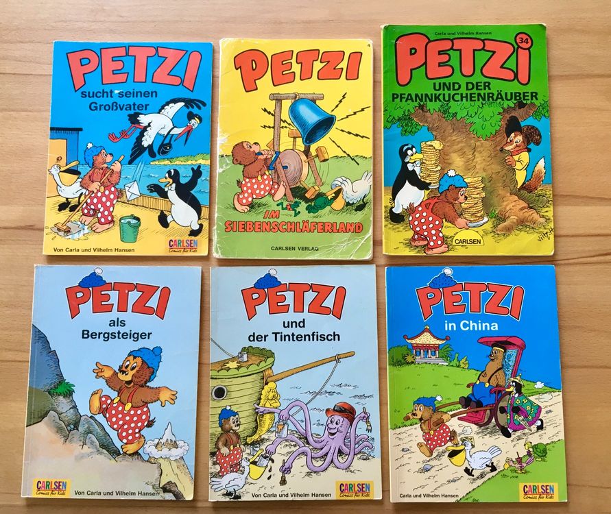 Petzi (6x) (Gebraucht) in für CHF 36 – mit Lieferung auf Ricardo kaufen