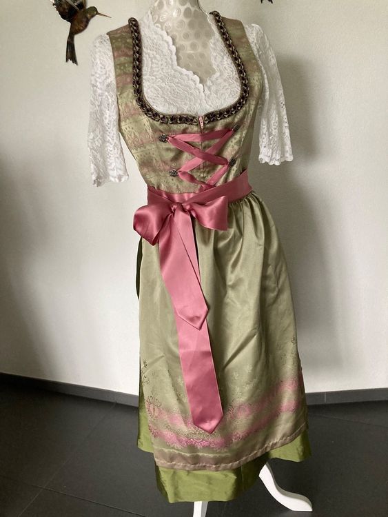 GERMAN PRINCESS hochwertiges Dirndl Gr. (38-) 40 (Neu (gemäss ...