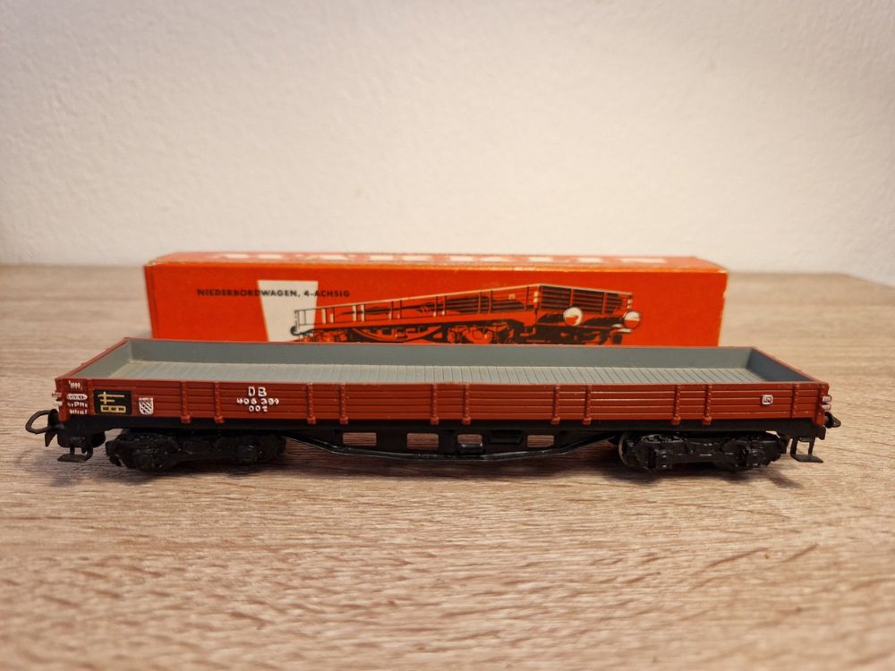 Märklin 4514 Niederbordwagen DB H0 (1) | Kaufen auf Ricardo