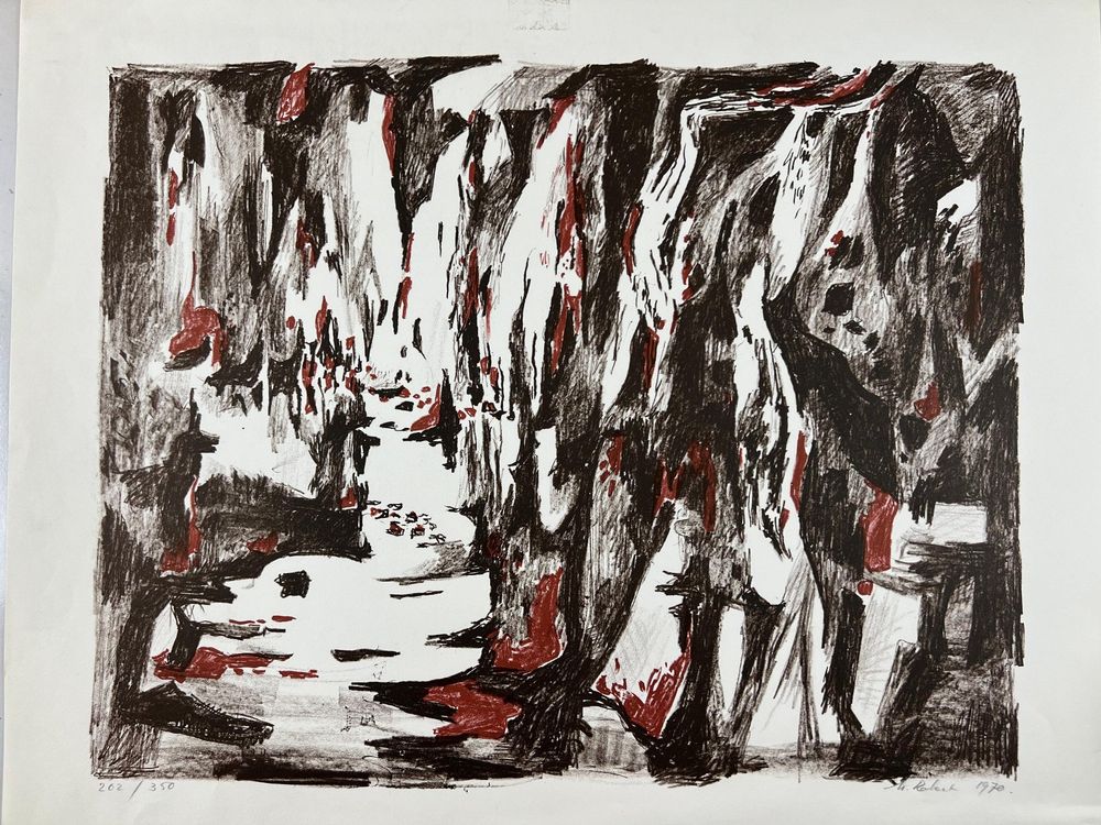 Maurice Robert (1909-1992) Lithographie Handsigniert | Kaufen auf Ricardo