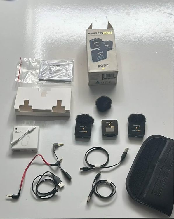 Rode Wireless Go || (2 Ansteckmikrofone + 1 Empfänger) (Gebraucht) in ...
