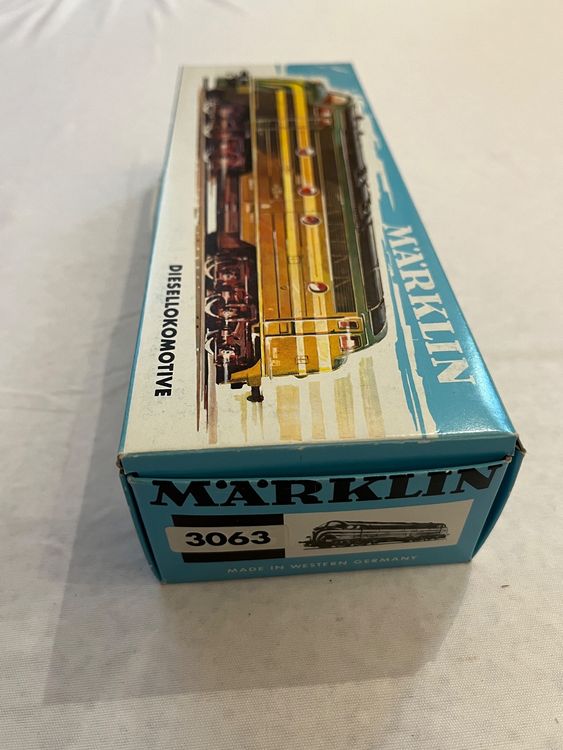 Seltene Märklin 3063 CFL 1602 Luxembourg Typ 1600 OVP 1965 (Gebraucht ...