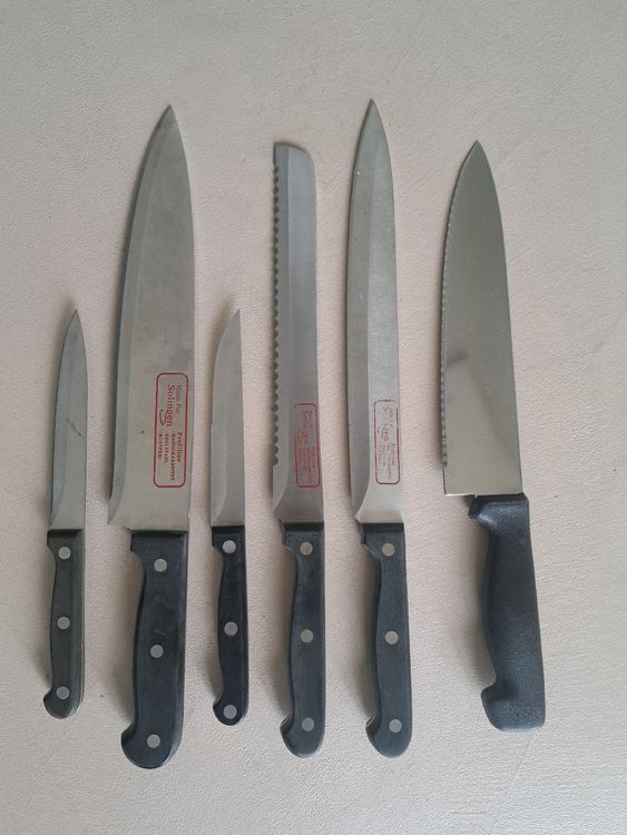Küchenmesser, Fleischmesser, Brotmesser (Gebraucht) in Neuhaus SG für ...