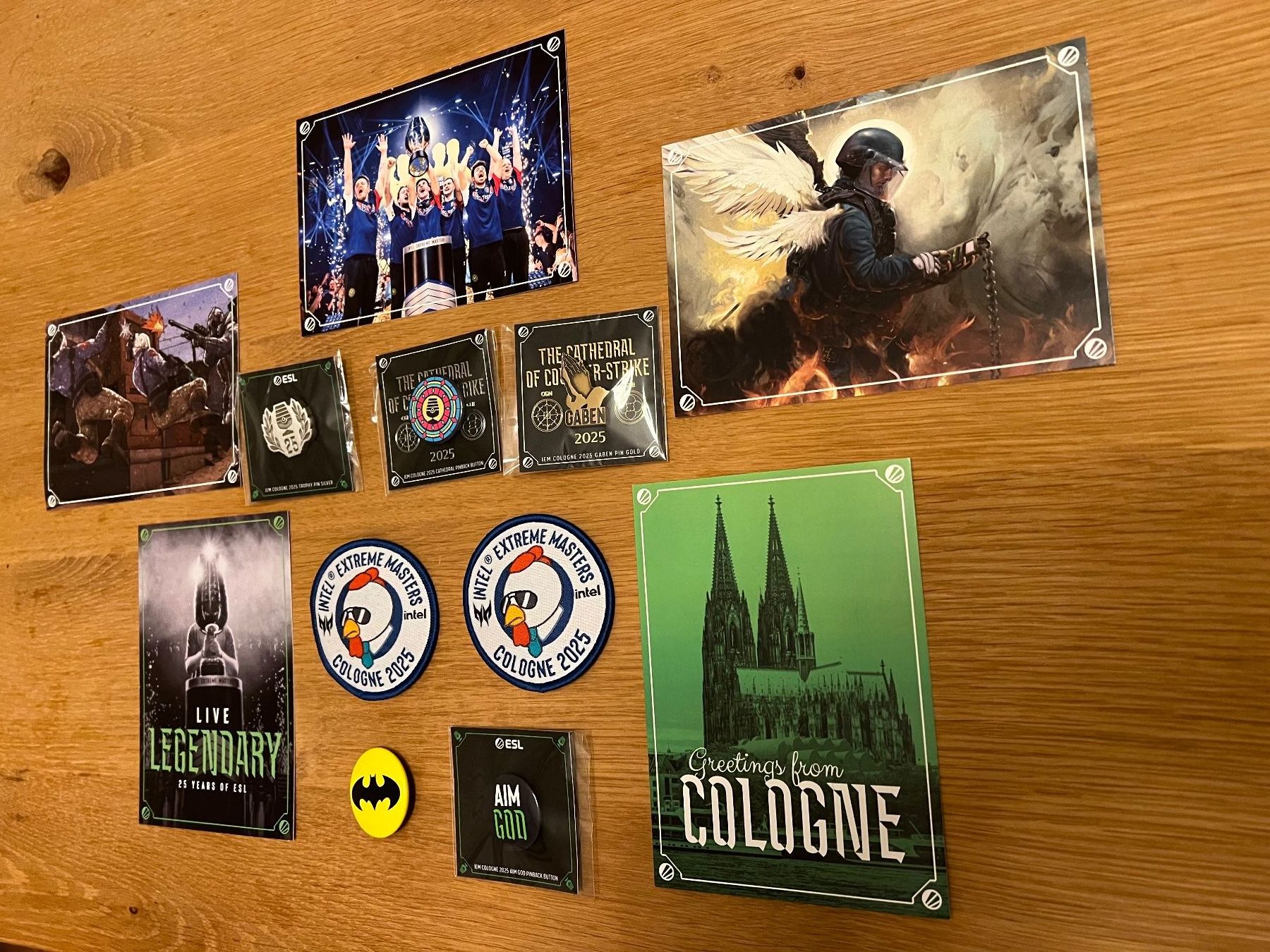 IEM Cologne 2025 - Seltene Pins, Patches, Sticker - CS2 (Neu (gemäss ...