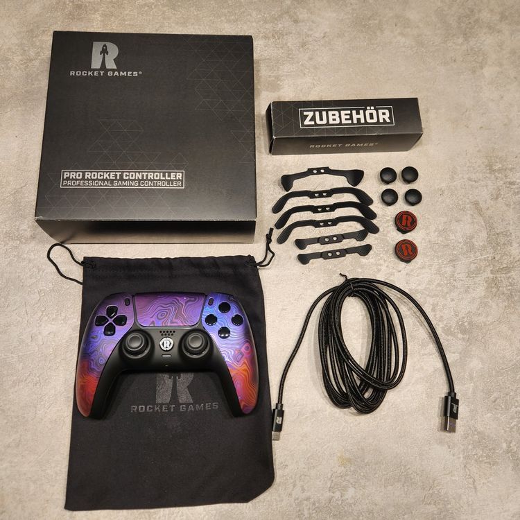 Rocket Games Pro Max Damaskus Controller s (Neu (gemäss Beschreibung ...