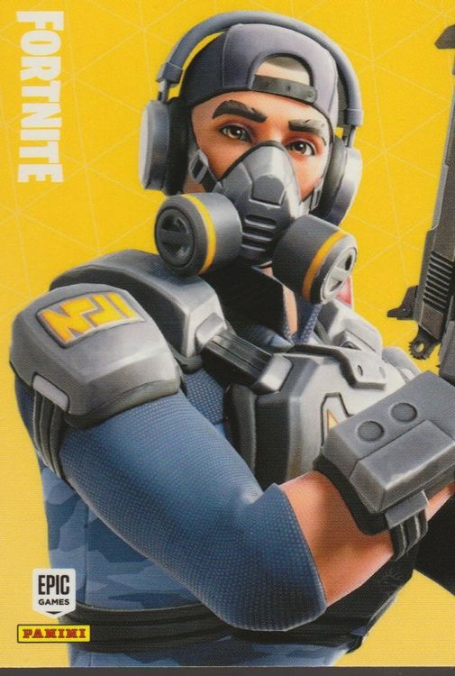 FORTNITE TRADING CARD serie 2 # 52 BRAVO LEADER Rare outfit (Neu ...