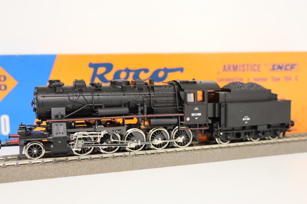Roco 04118 S SNCF Dampflok Typ 150-C Armistice DC, H0 (Gebraucht) in ...
