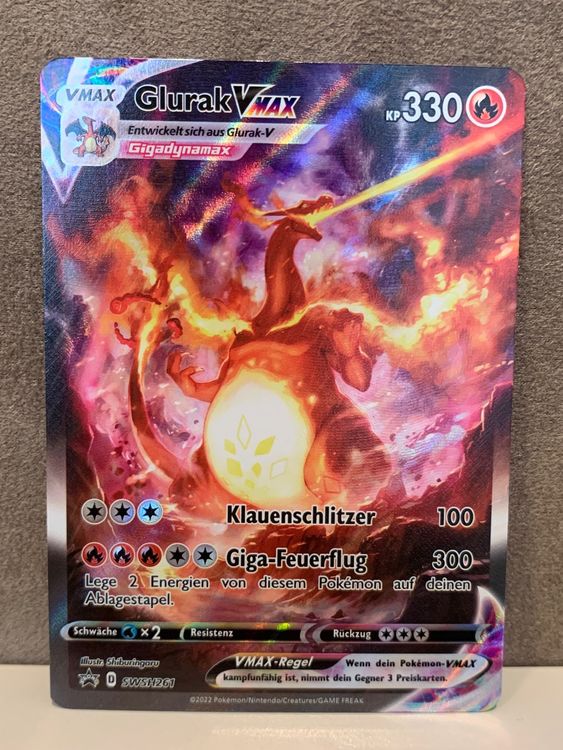 SWSH261 Promo Glurak VMAX DE Pokemon Charizard | Kaufen auf Ricardo