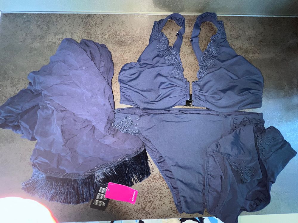 Bikini BELDONA 44E, 2 Höschen 44, Pareo und Strandkleid neu | Kaufen ...