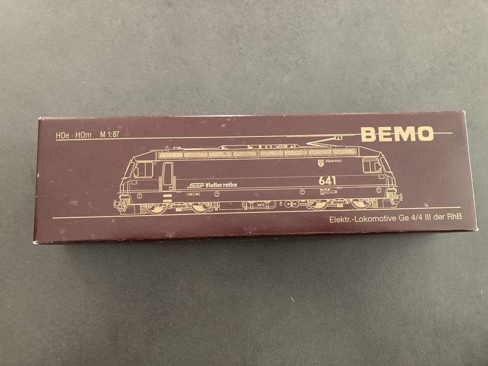 Locomotive Bemo 1259 117 Capito RhB Ge 4/4 HOm | Kaufen auf Ricardo