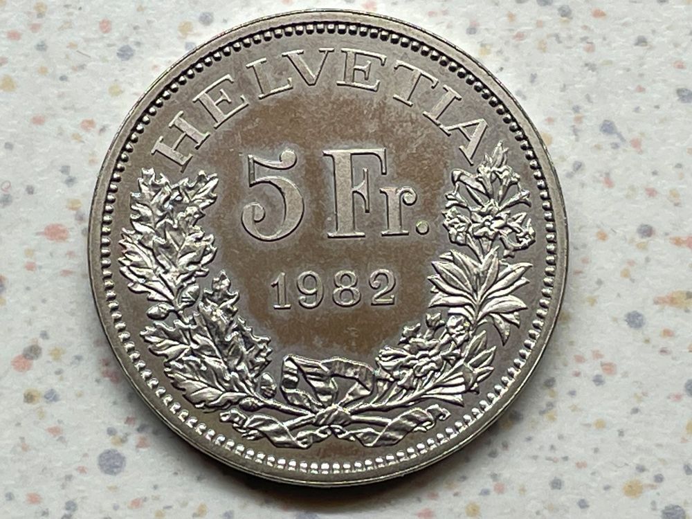 Helvetia: 1982 5 Franken Gotthard !!! | Kaufen auf Ricardo
