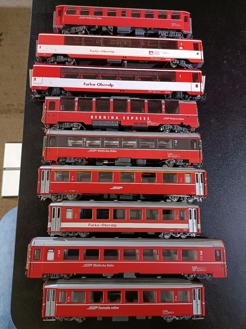 9 RhB, FO Wagen BEMO, D+R, STL Spur H0m (Gebraucht) in Mesocco für CHF ...