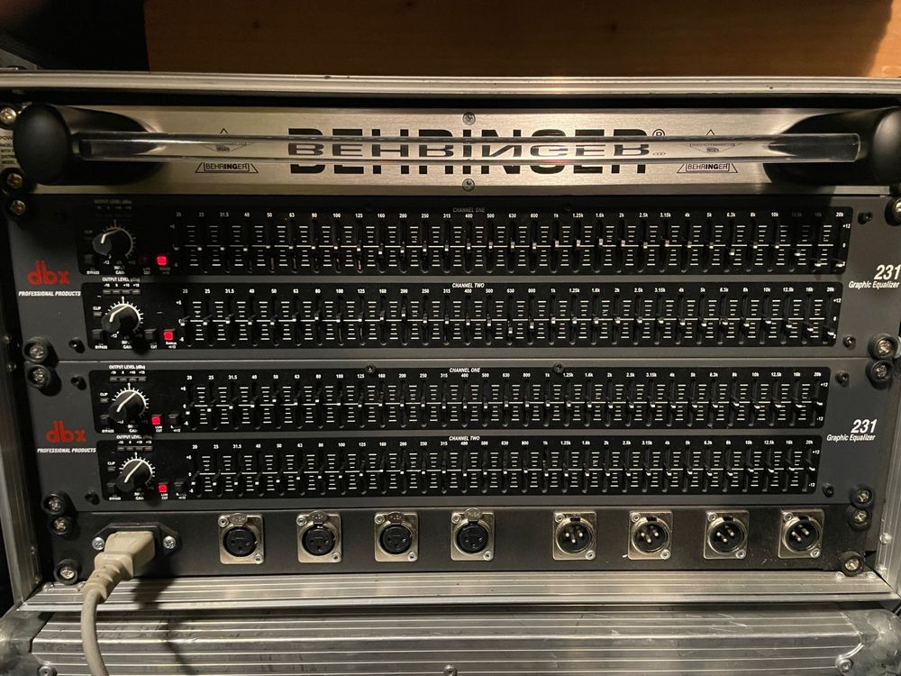 DBX 231 Grafischer Equalizer (2 Module) | Kaufen auf Ricardo