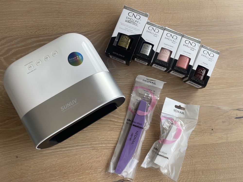 CND Shellac Set inkl. UV LED Lampe der Marke SUNUV (Neu (gemäss ...