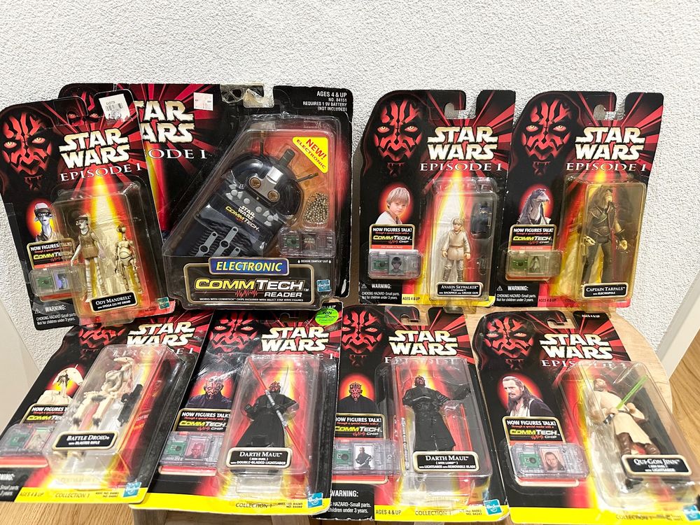 Star wars commtech episode 1 sammlung neu 1999 anakin darth | Kaufen ...