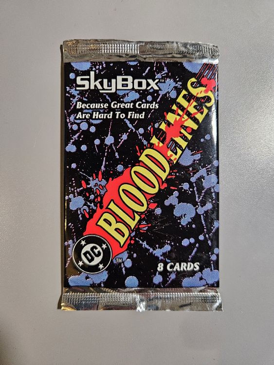 Skybox Bloodlines Booster ungeöffnet 1993 DC Comics (Neu und ...