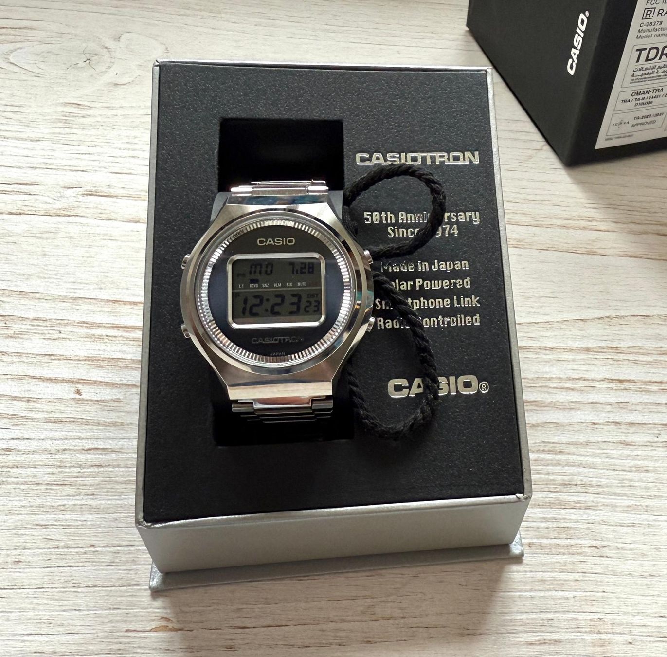 Casio Casiotron limited édition 50th Anniversary (Neu (gemäss ...