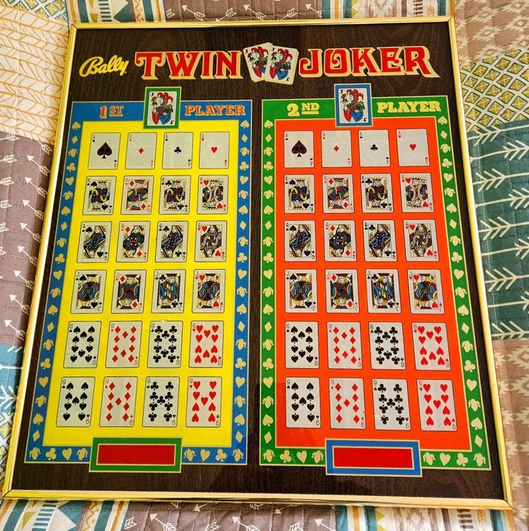 BALLY Twin Joker - Scheibe (super selten) | Kaufen auf Ricardo