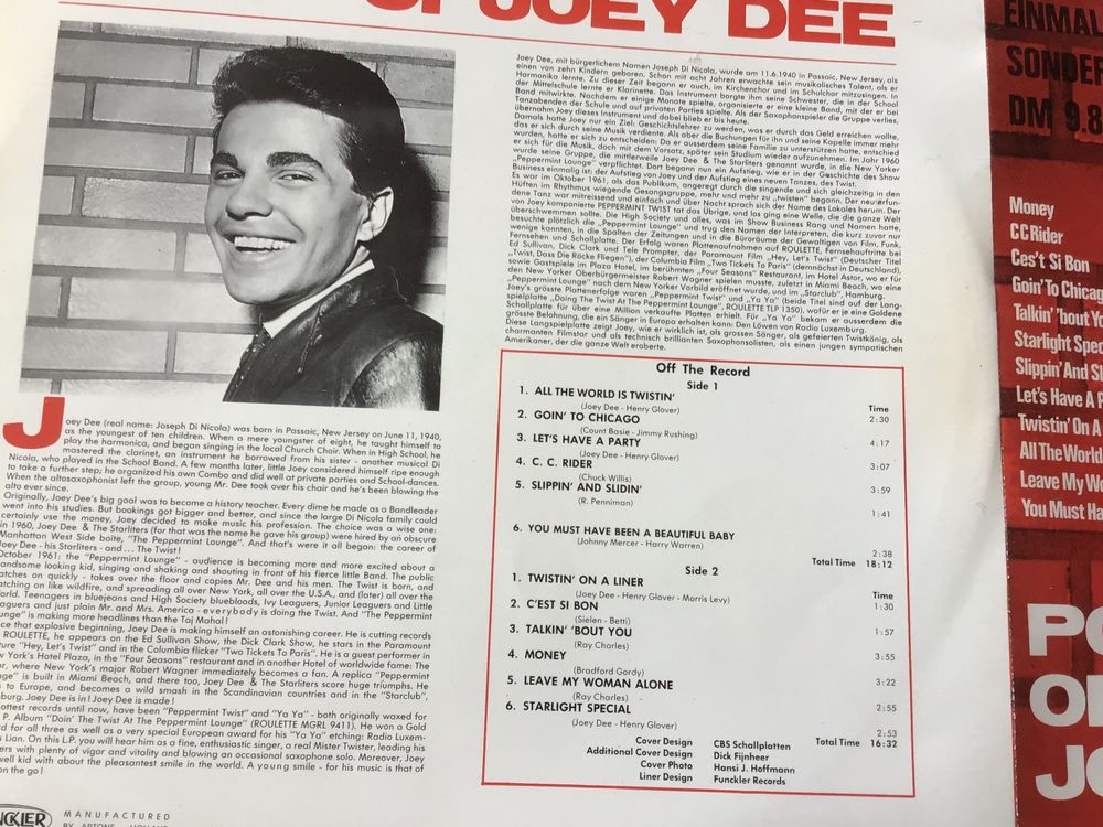 LP Portrait of Joe Dee | Kaufen auf Ricardo